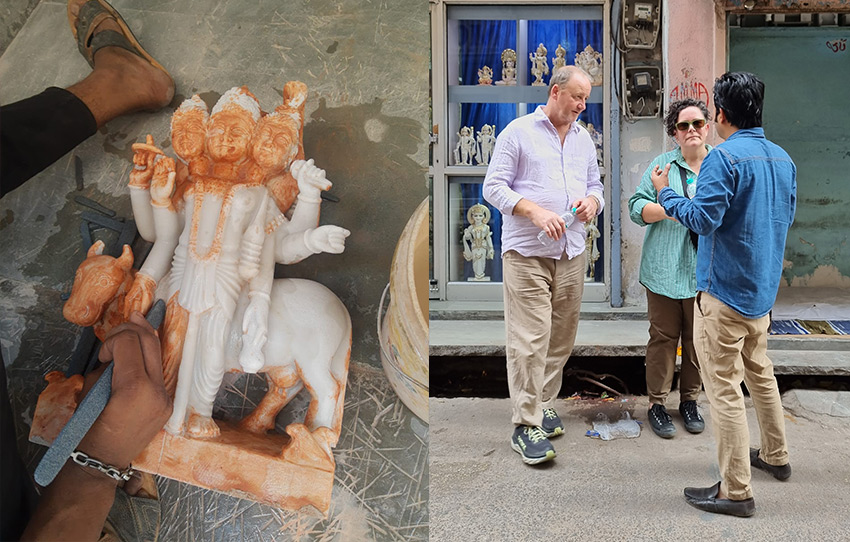 Marble Sculpture Making
